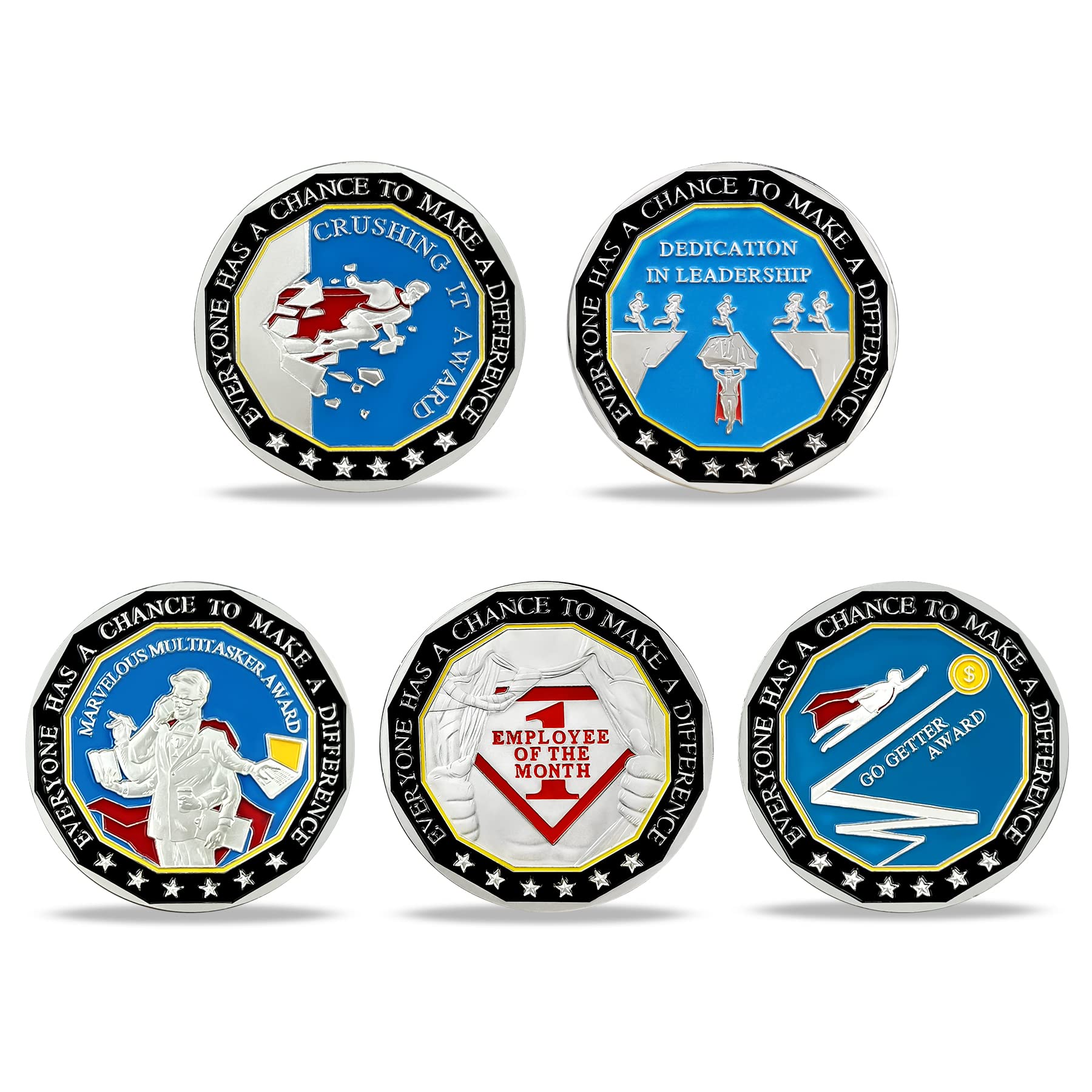 AtSKnSK Employee Appreciation Coins Encouragement Thank You Gifts ...