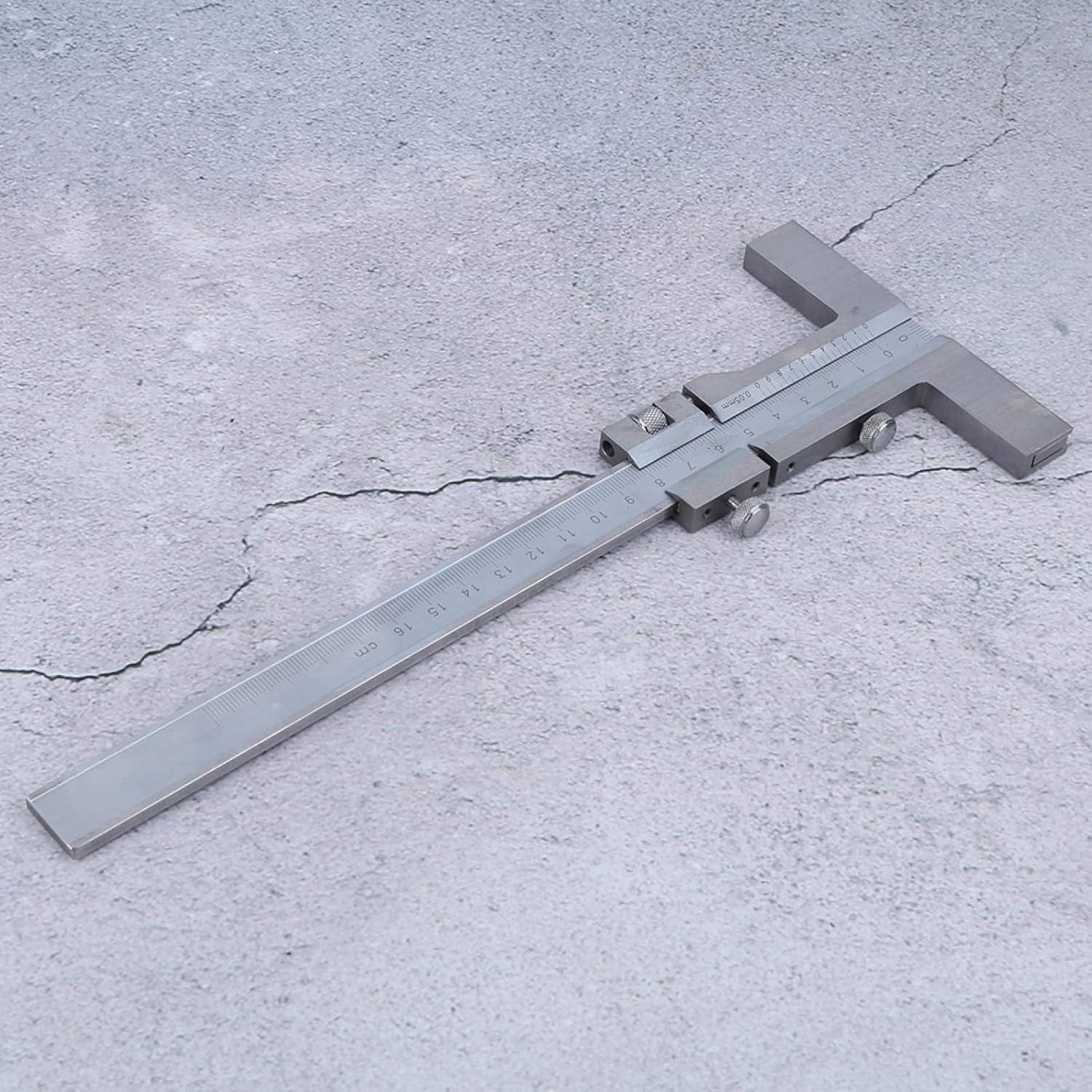 0‑160MM T Type Vernier Depth Gauge Fine Adjustment Parallel Line Scribe ...