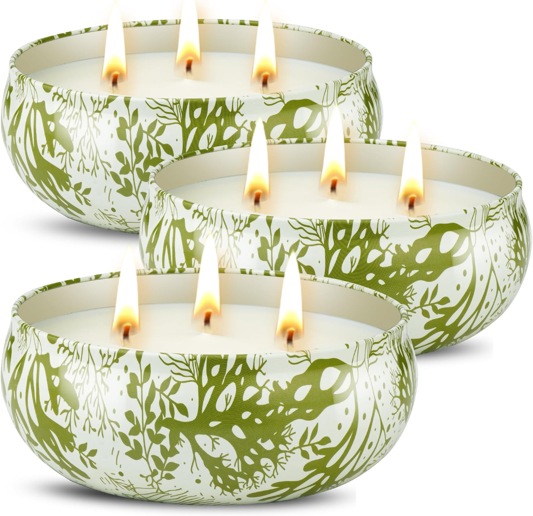 Amazon.com: Citronella Candles Outdoor | Indoor Scented Candles 6 Pack ...