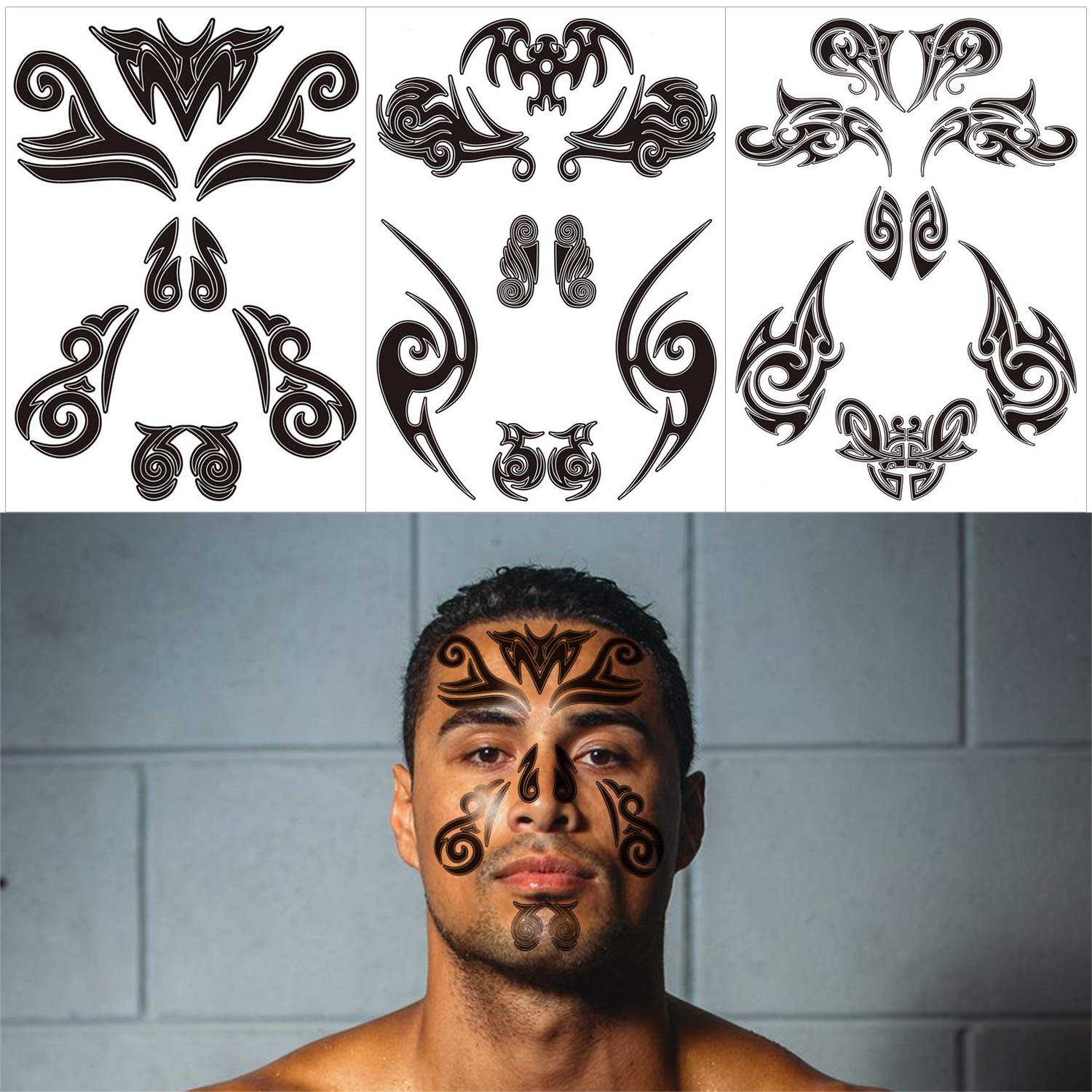 Maori Face Tattoo Designs