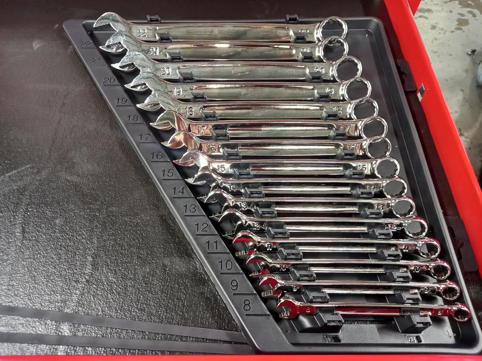 Milwaukee Metric MAX BITE Combination Spanner Set 15 Piece : Amazon.co.uk: DIY & Tools