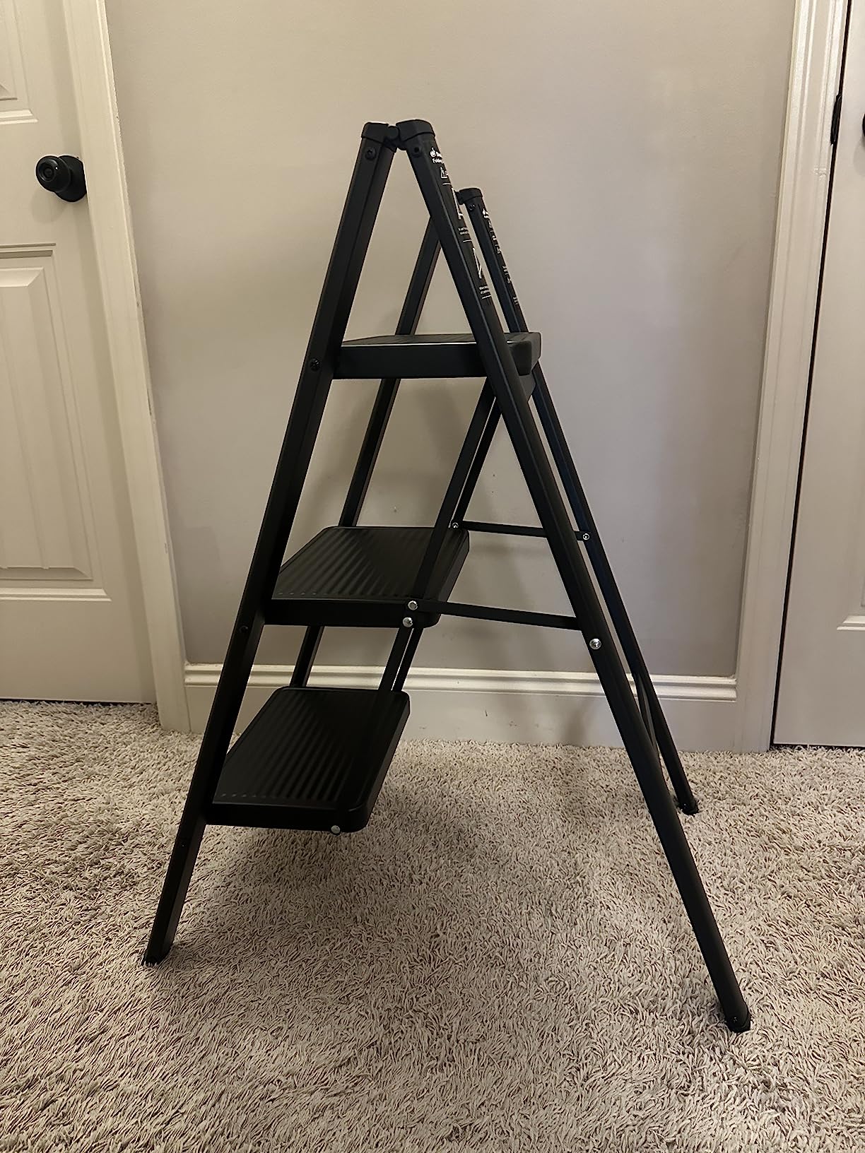 $9/mo - Finance Double Elite Step Ladder 3 Step Folding, Sturdy 330 Lbs ...