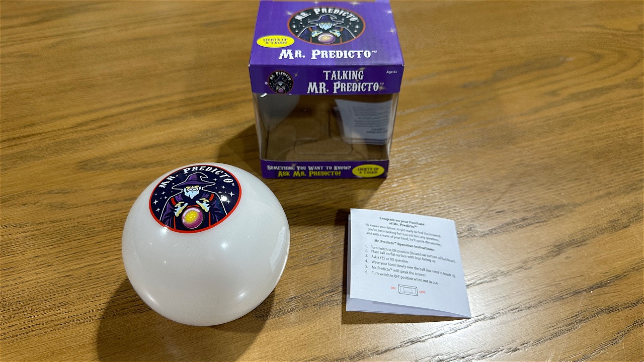 Watch Mr. Predicto Fortune Telling Ball on Amazon Live