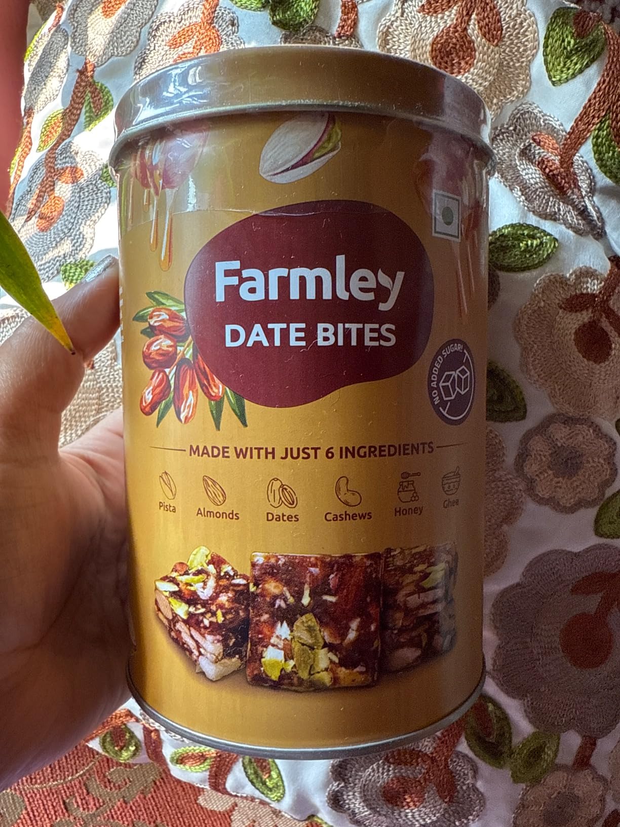 Farmley Classic Date Bites 180/200 gm (Weight may vary) (Pack of 1) I ...
