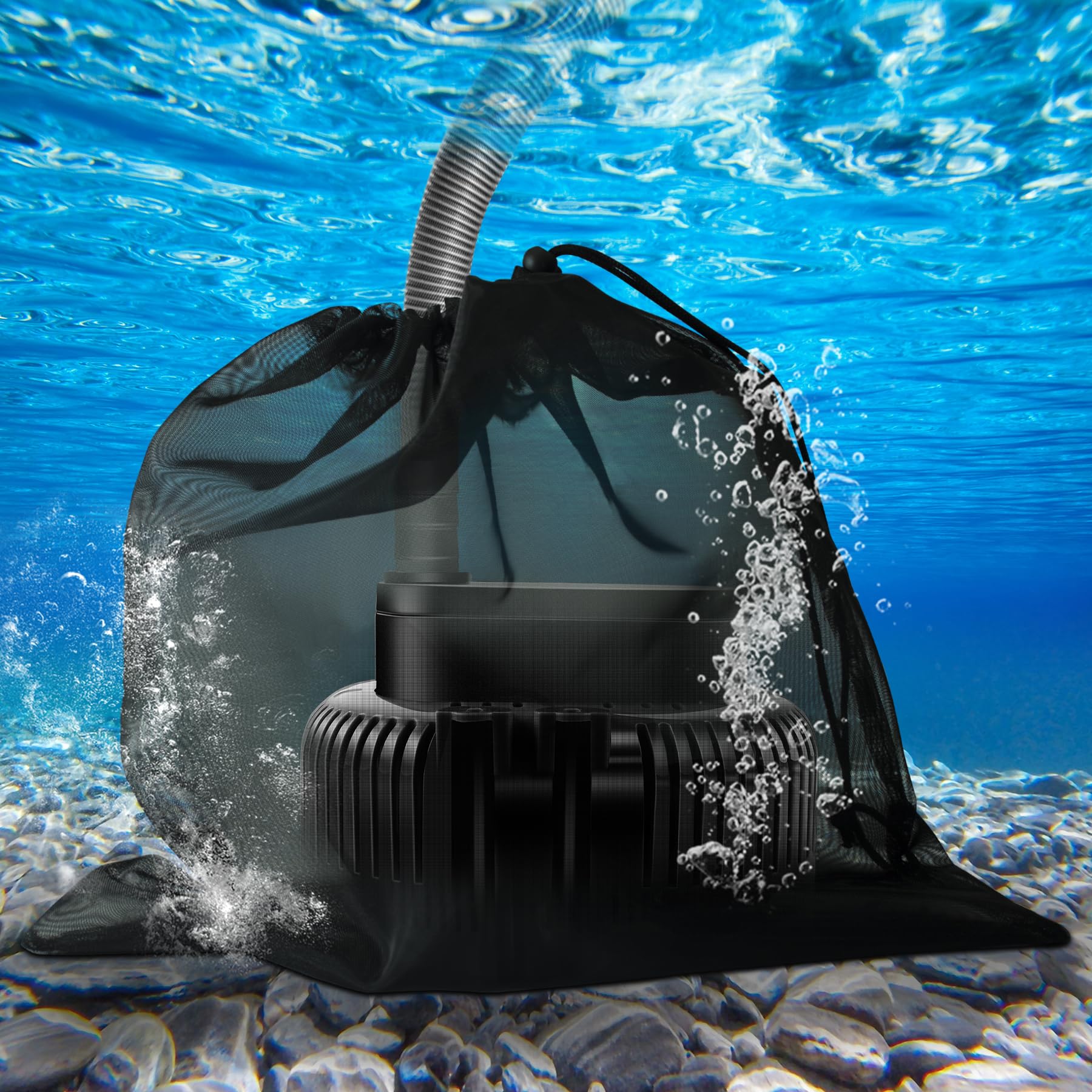 Amazon.com: ChlorStar Pump Barrier Bag, 19"x18"Large Pond Pump Filter ...