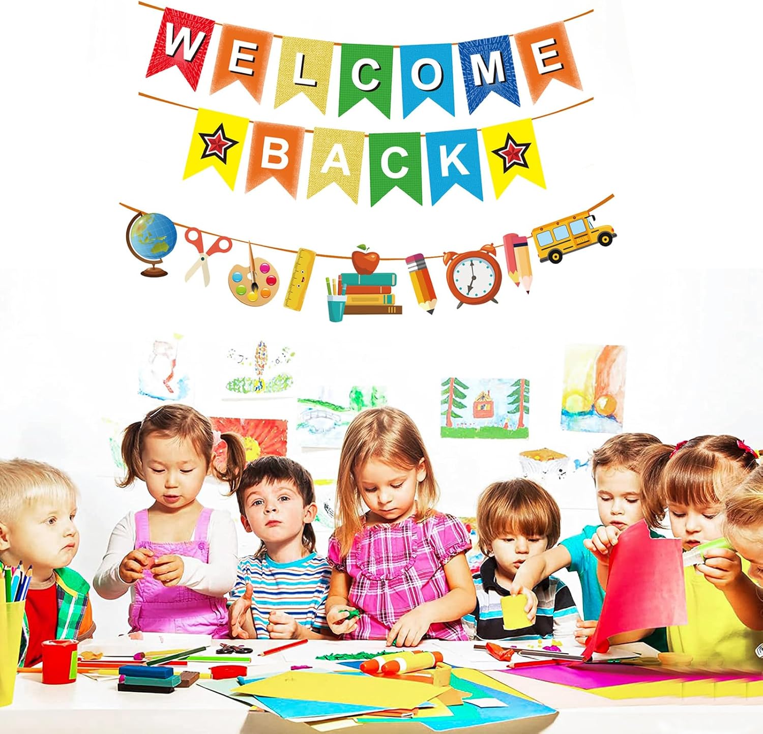 Back to School Banner, Welcome Back Banner First Day Australia | Ubuy