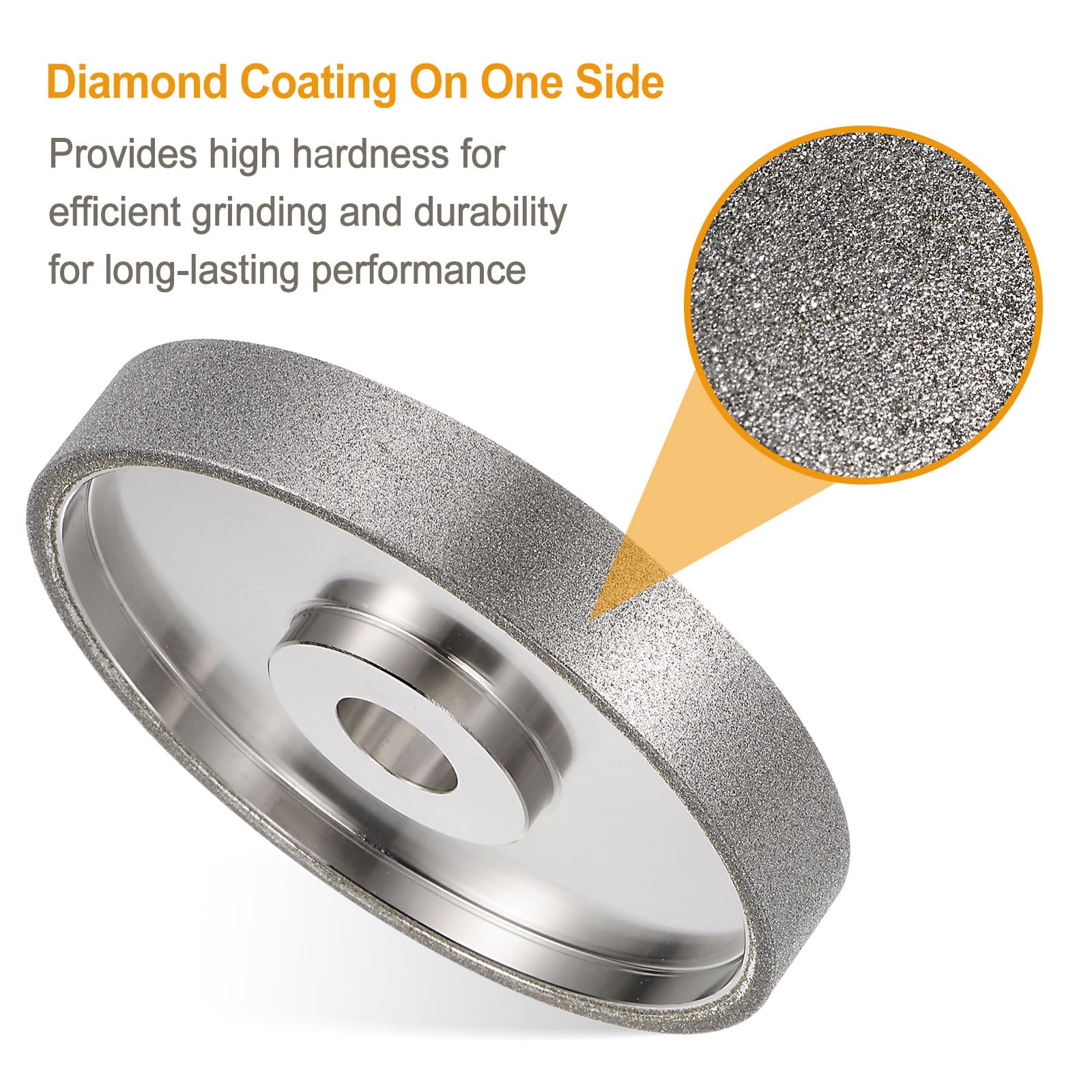 Stropping Compound 6 Inch Diamond Lapidary Wheel 1000 Grit With ...