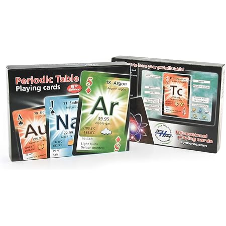 Amazon.com: Periodic Table for Kids - Elements Flash Cards. Pack of 118 ...