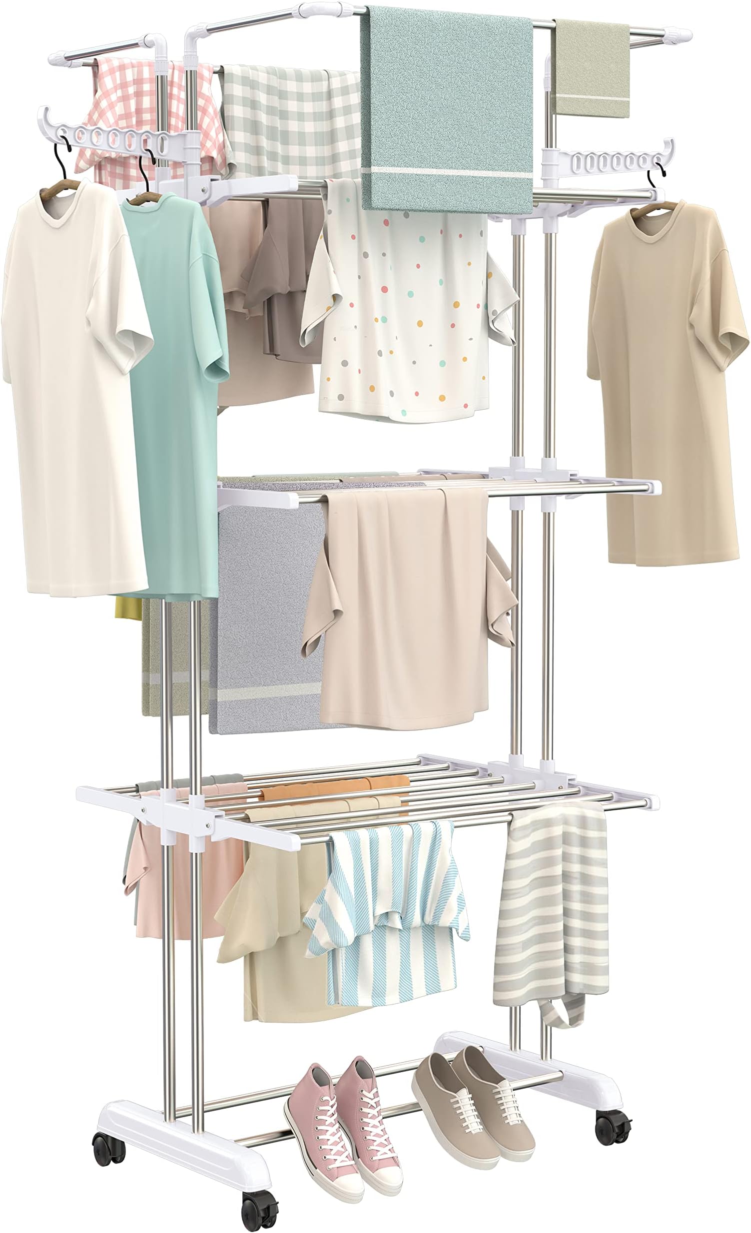 ATROCK® Cloth Stand for Drying | Kapde Sukhane ka Stand | Stainless ...