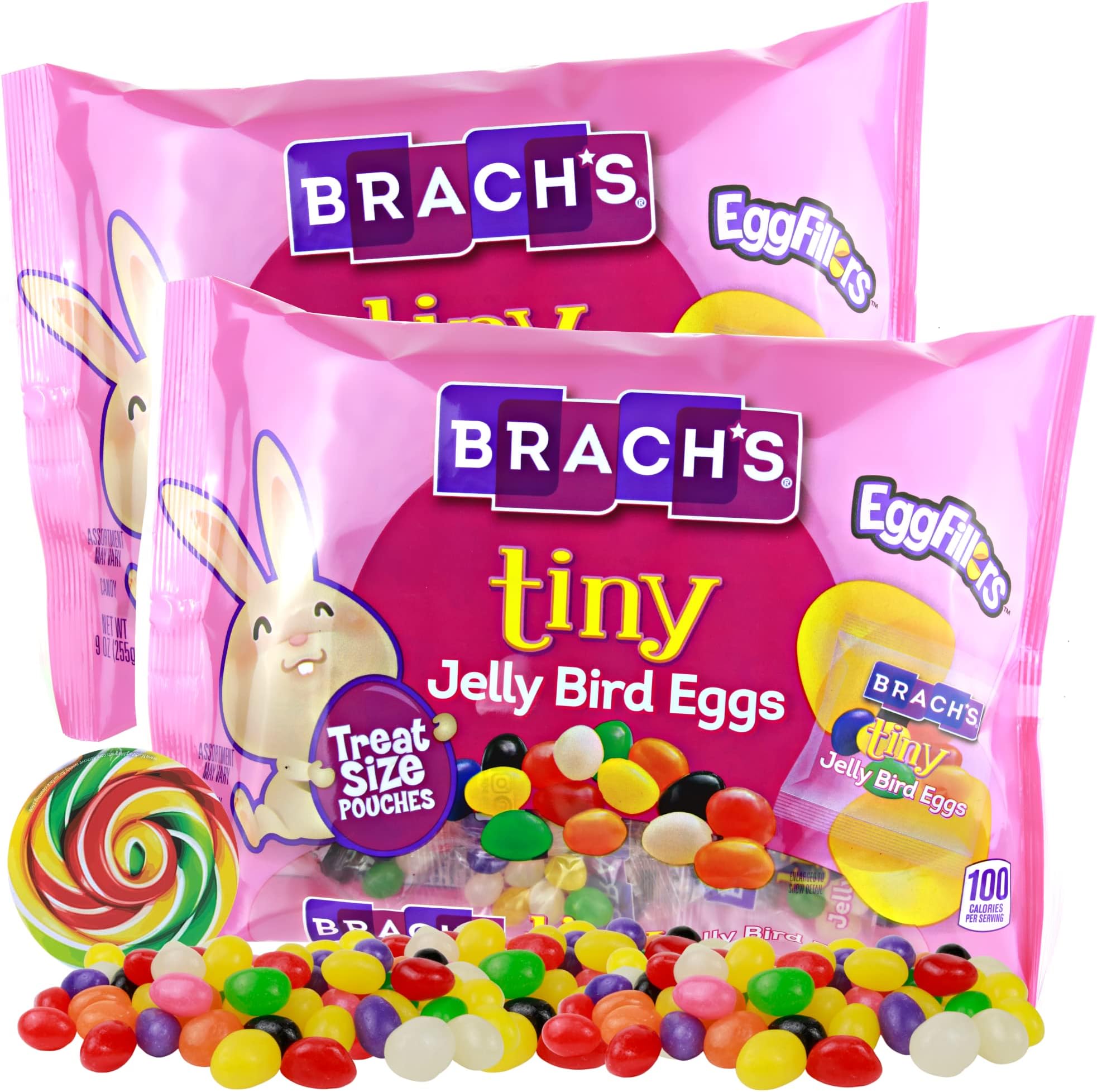 Amazon.com : Tiny Classic Jelly Beans, Bite Size Easter Egg Candies, 18 ...