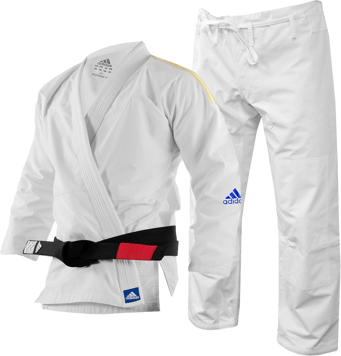 adidas | BJJ Response Uniform | Brazilian Jiu-Jitsu Gi Uniform for Men ...