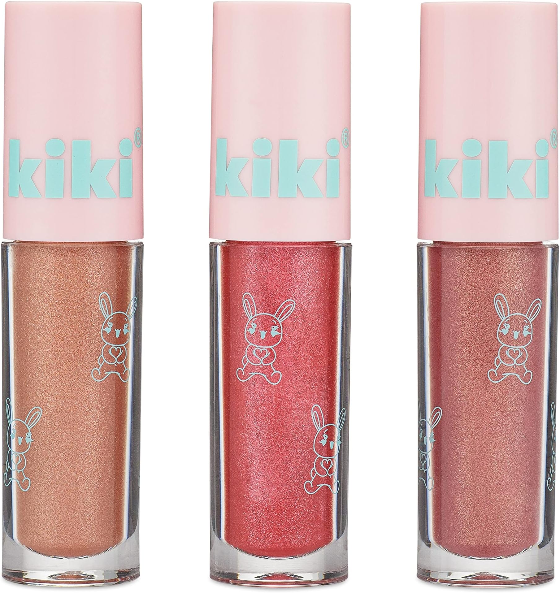Amazon.com : kiki TOO CUTE lip gloss 3 pcs set the original Kawaii ...