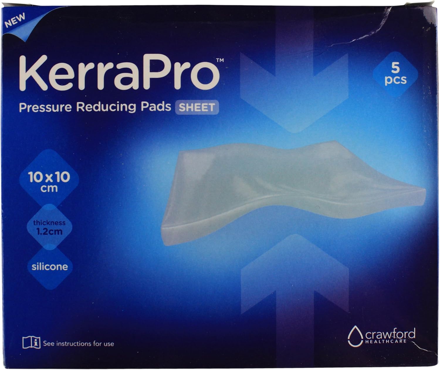 Amazon.com: KerraPro 4"x4"x0.5" Silicone Pressure Reducing Pads (KPRO20 ...