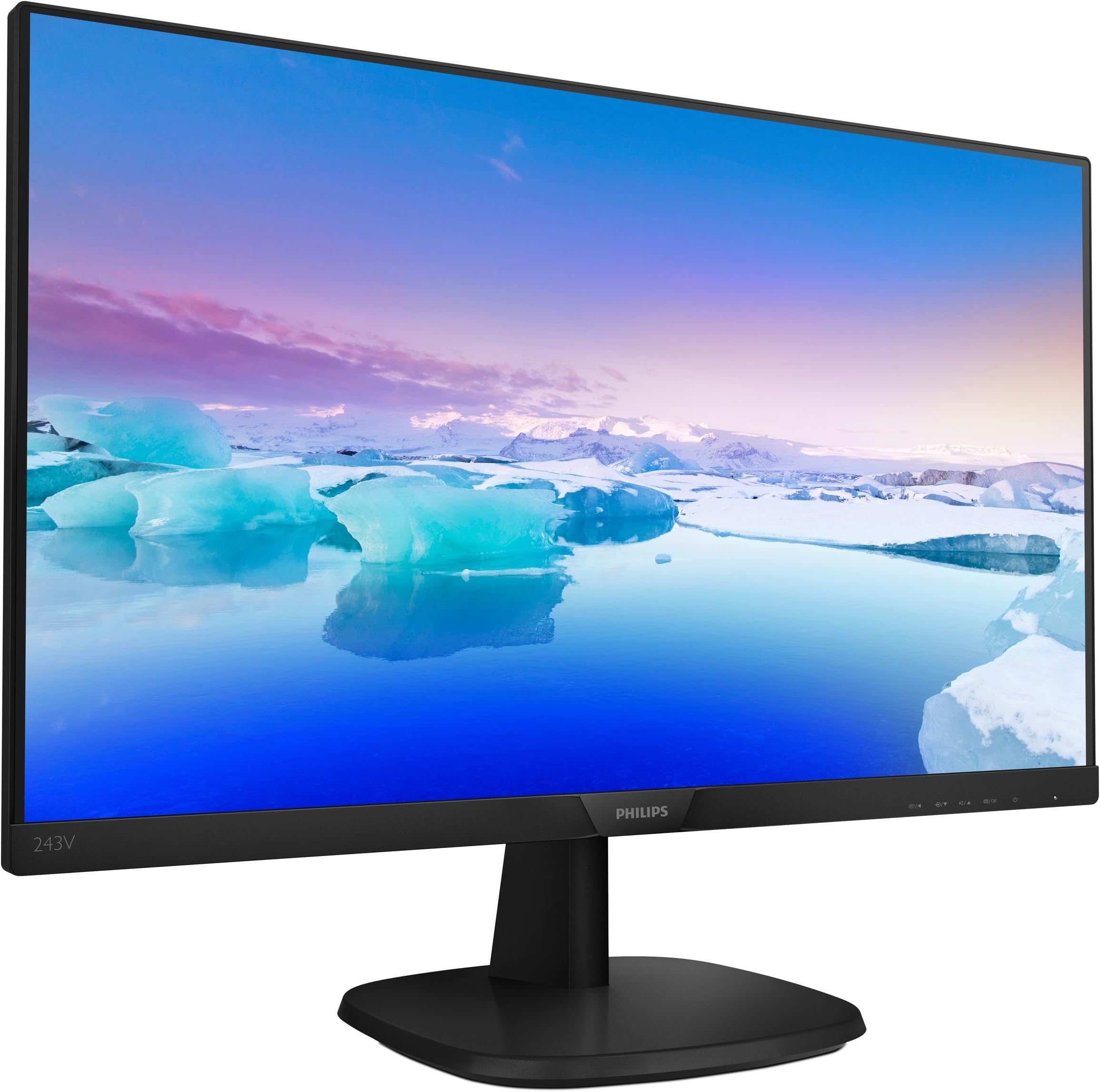Philips 243V7QDAB - 24 Inch FHD Monitor, 75Hz, 4ms, IPS, Speakers ...
