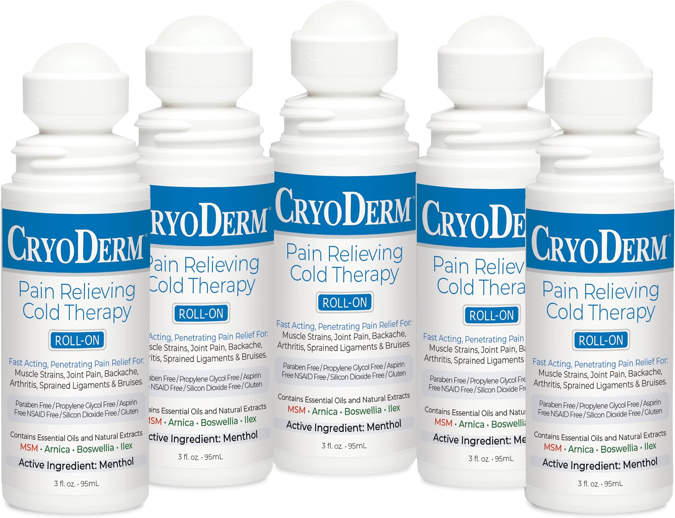 Amazon.com: CryoDerm Cold Therapy 3 oz Roll On (2 Pack) : Health ...