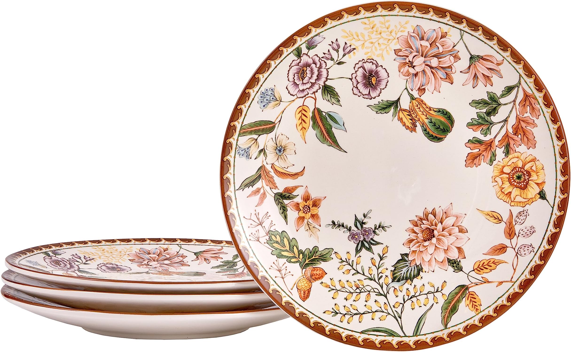 Amazon.com | Certified International Hydrangea Garden Dinnerware ...