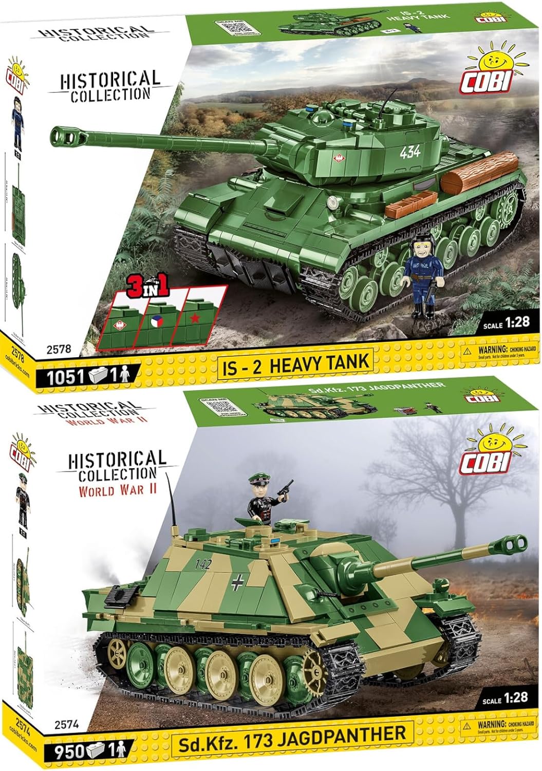 Amazon.com: BRICKCOMPLETE Cobi 2-piece set: 2574 tank destroyer (SD.KFZ ...