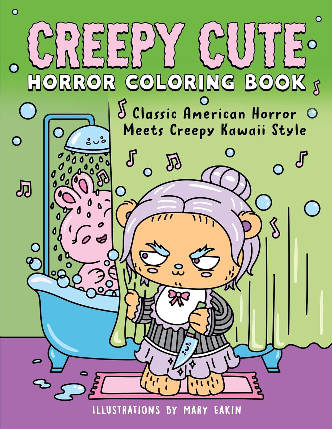Amazon.com: Creepy Cute Horror Coloring Book: Classic American Horror ...