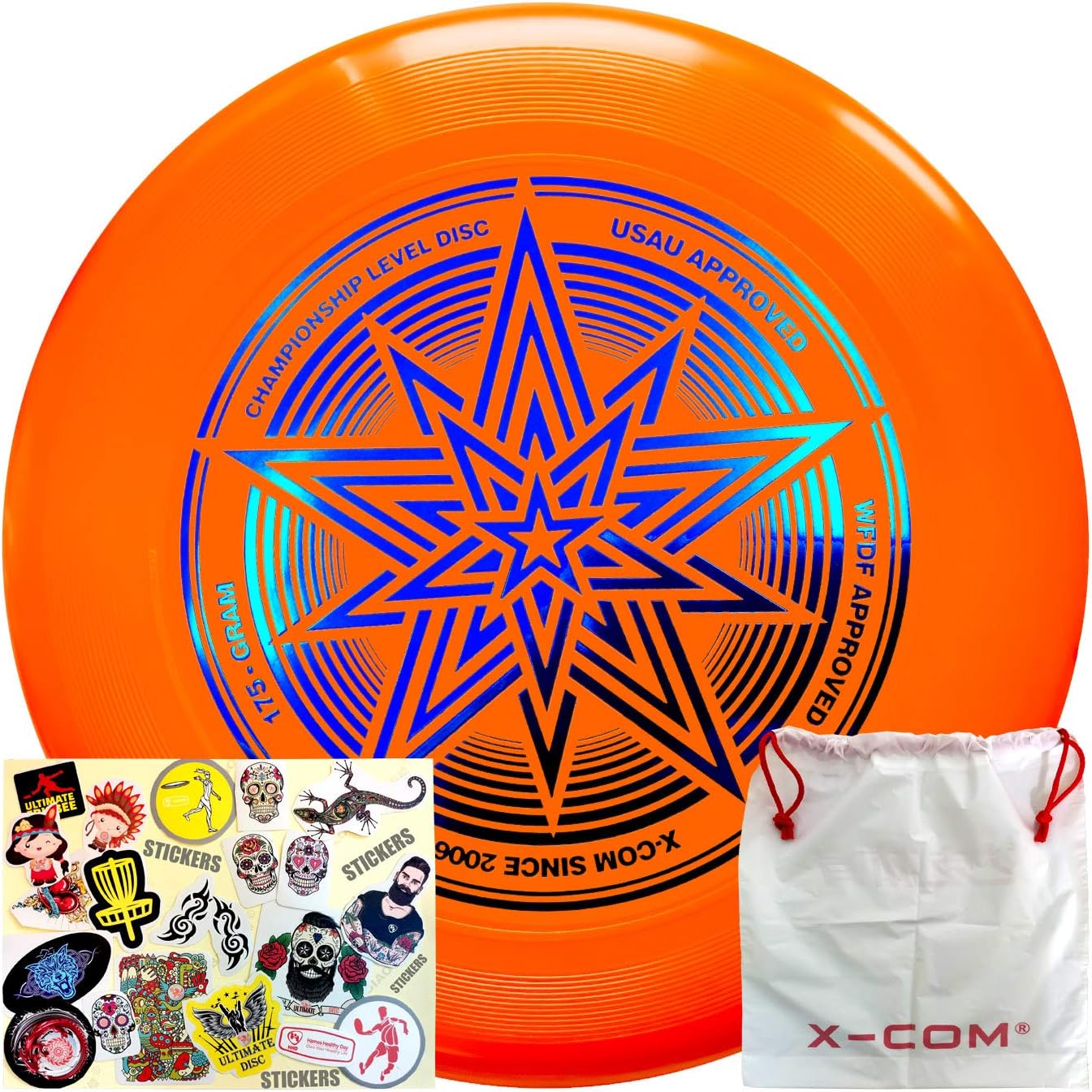 Ultimate Flying Disc 175g Glinting Star USA Ultimate Championship Level ...