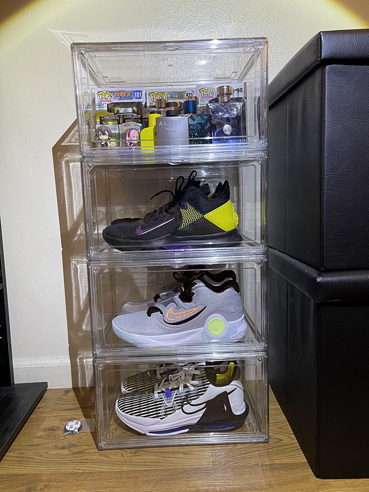 $10/mo - Finance SneakerView Clear Shoe Boxes –360° Clear Plastic ...