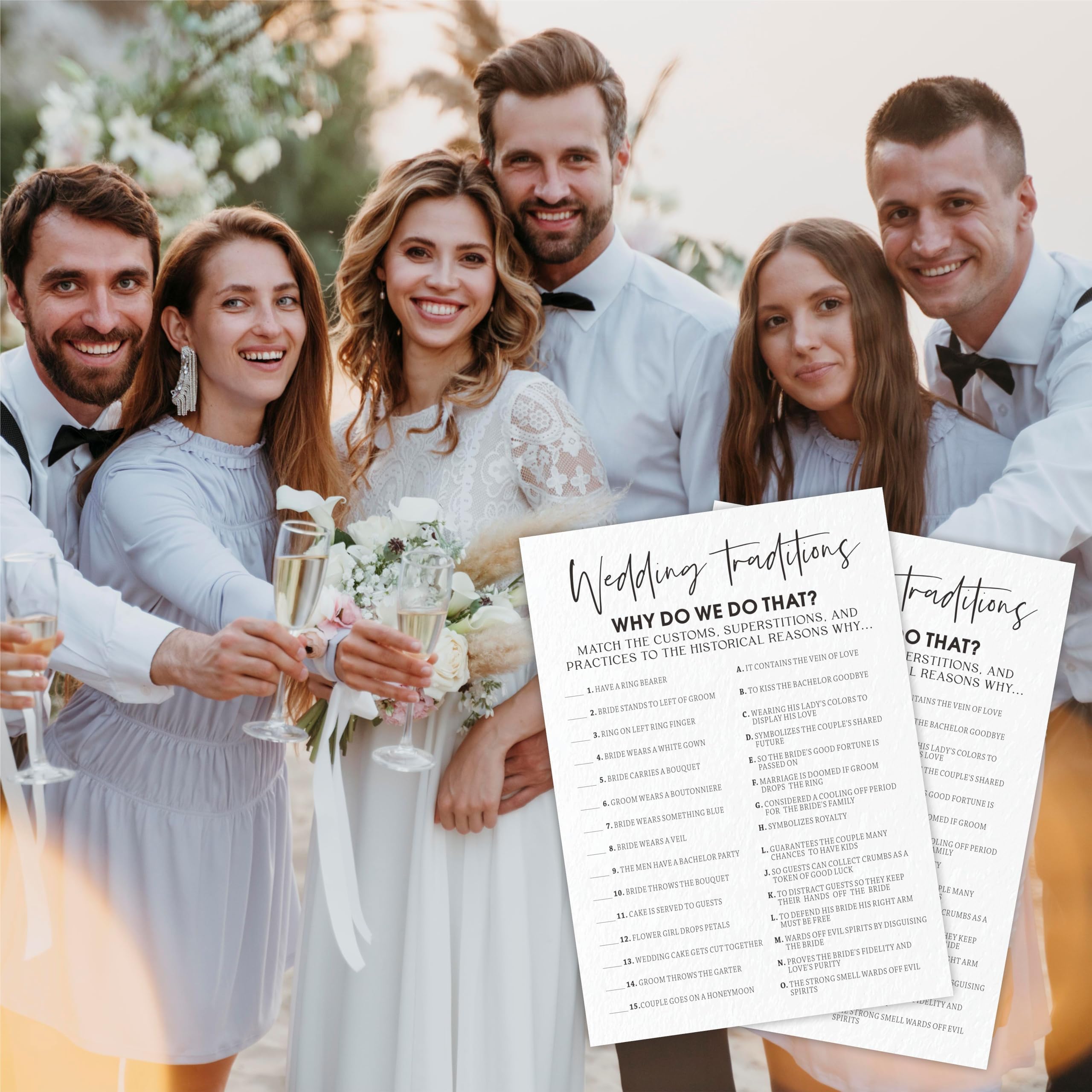 Wedding traditions shower game | Honestweddingadvice.com