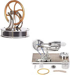 Amazon.com: Sunnytech Low Temperature Stirling Hot Air Stirling Engine ...