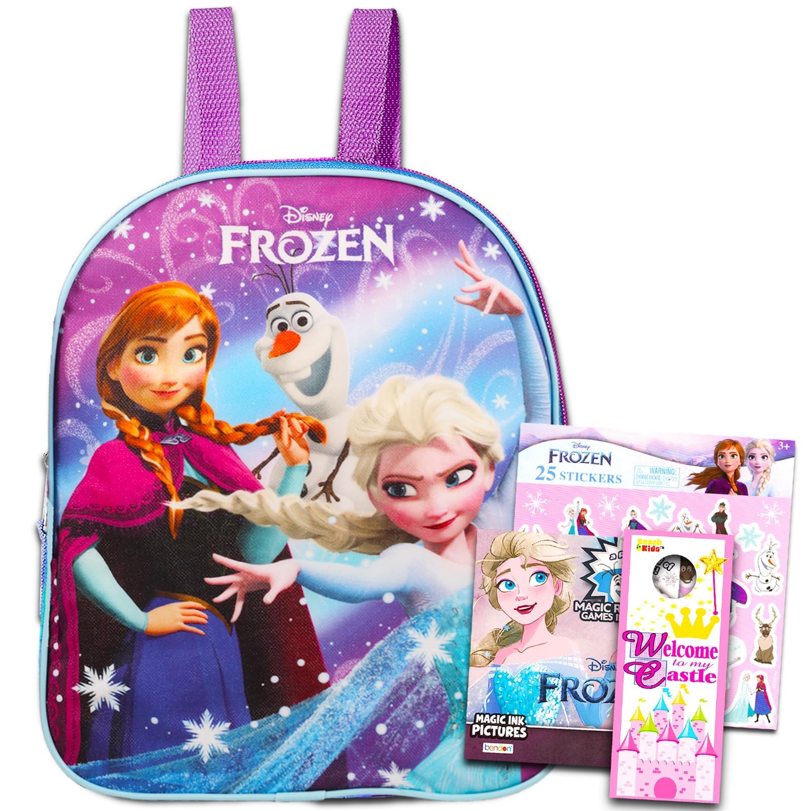 Snapklik.com : Disney Frozen Mini Backpack For Girls, Kids Bundle