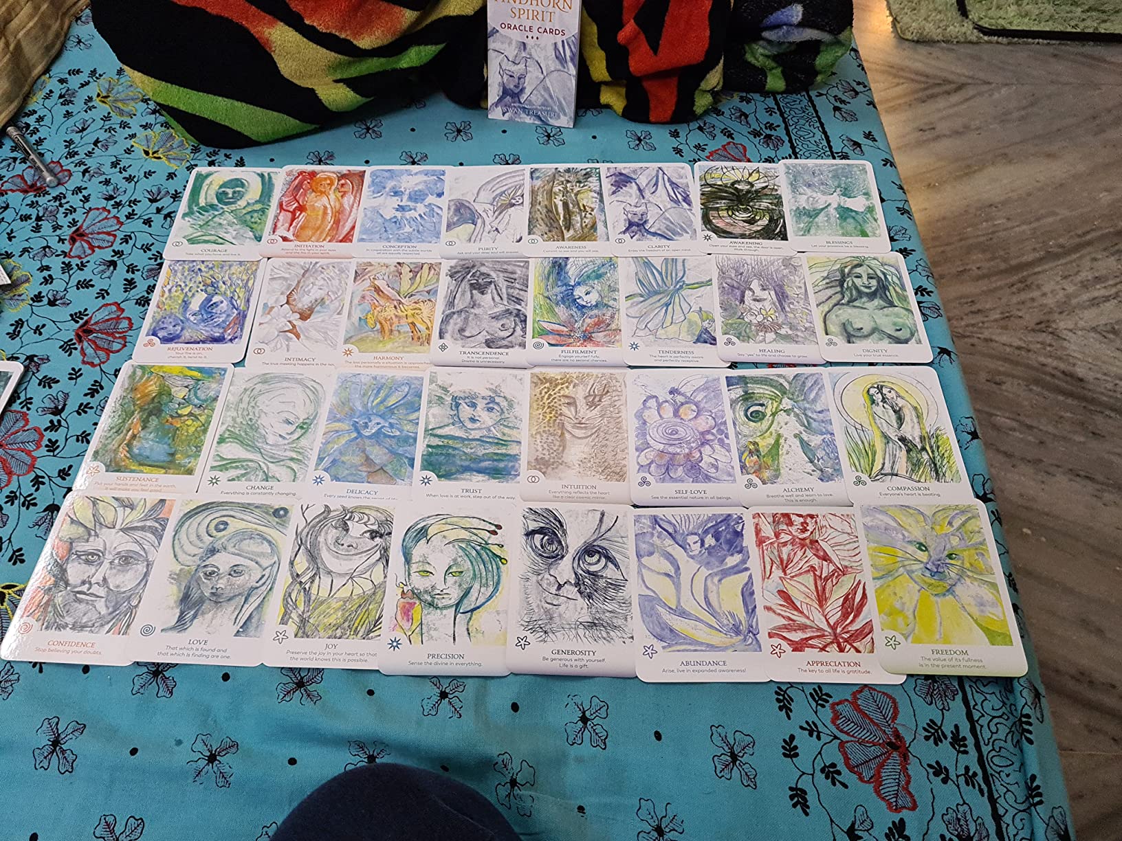 Findhorn Spirit Oracle Cards : Treasure, Swan: Amazon.in: Books