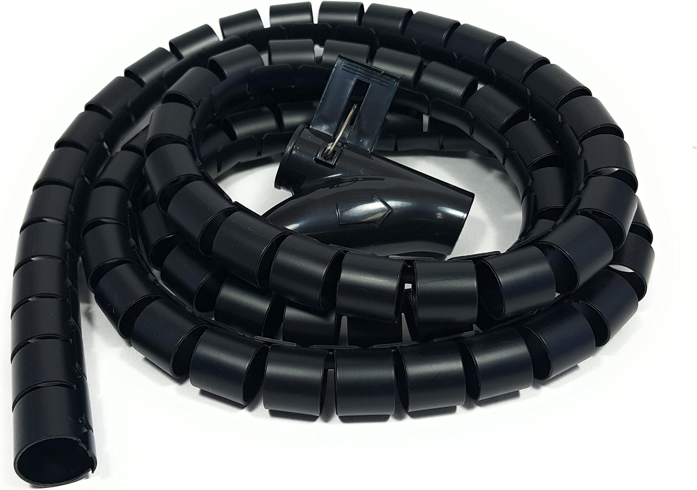 Hama Kabelschlauch mit Einziehhilfe schwarz: Amazon.de: Bürobedarf ...