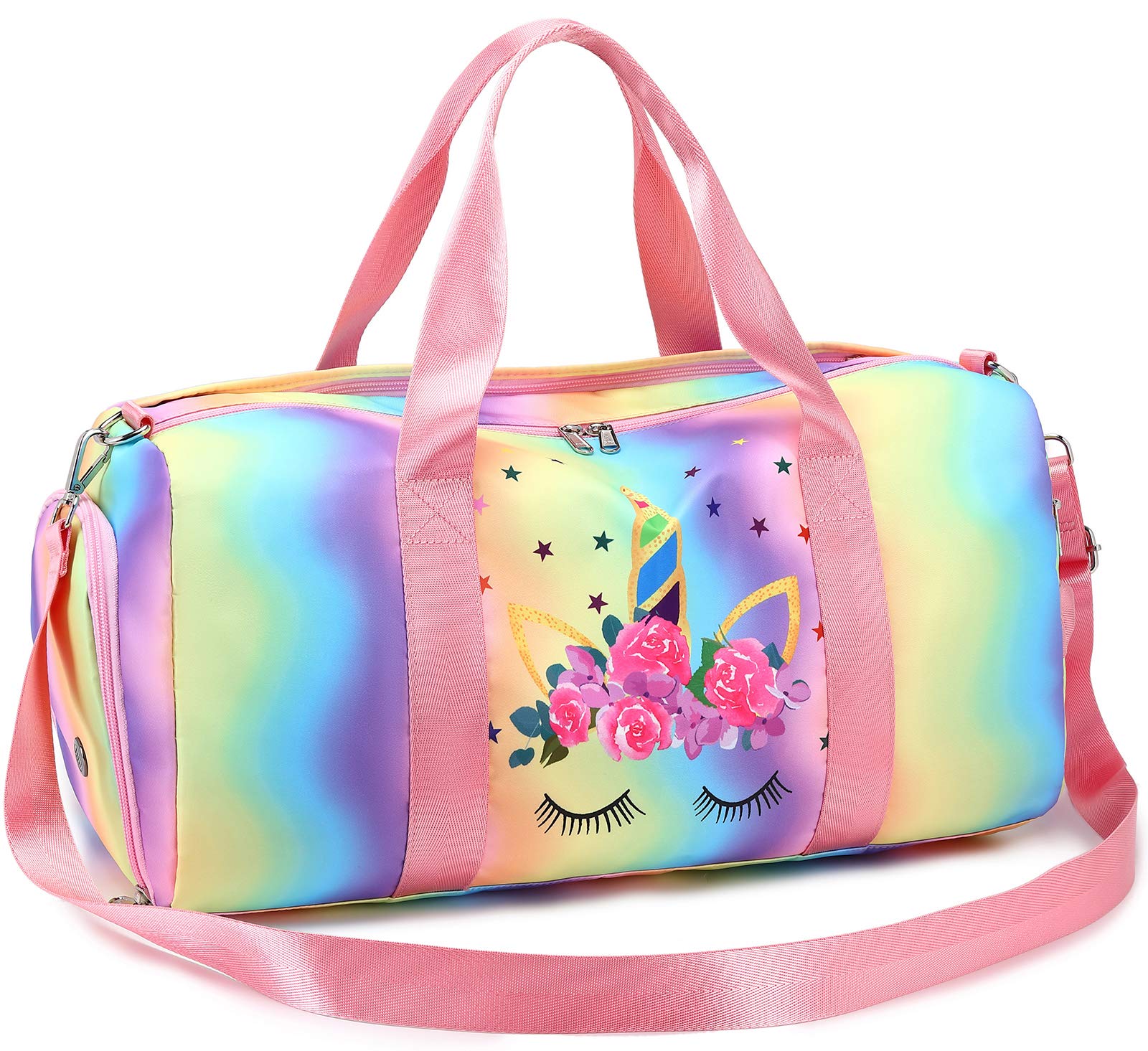 Snapklik.com : BLUBOON Duffle Bag Girls Kids Cute Gym Bag