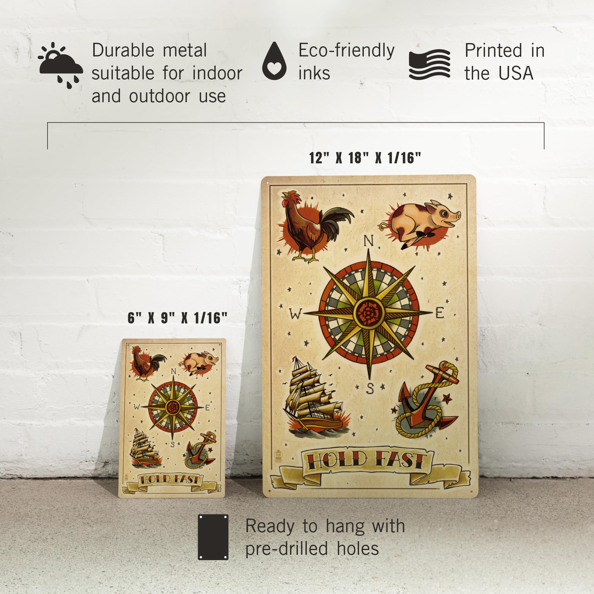 Traditional Compass Flash