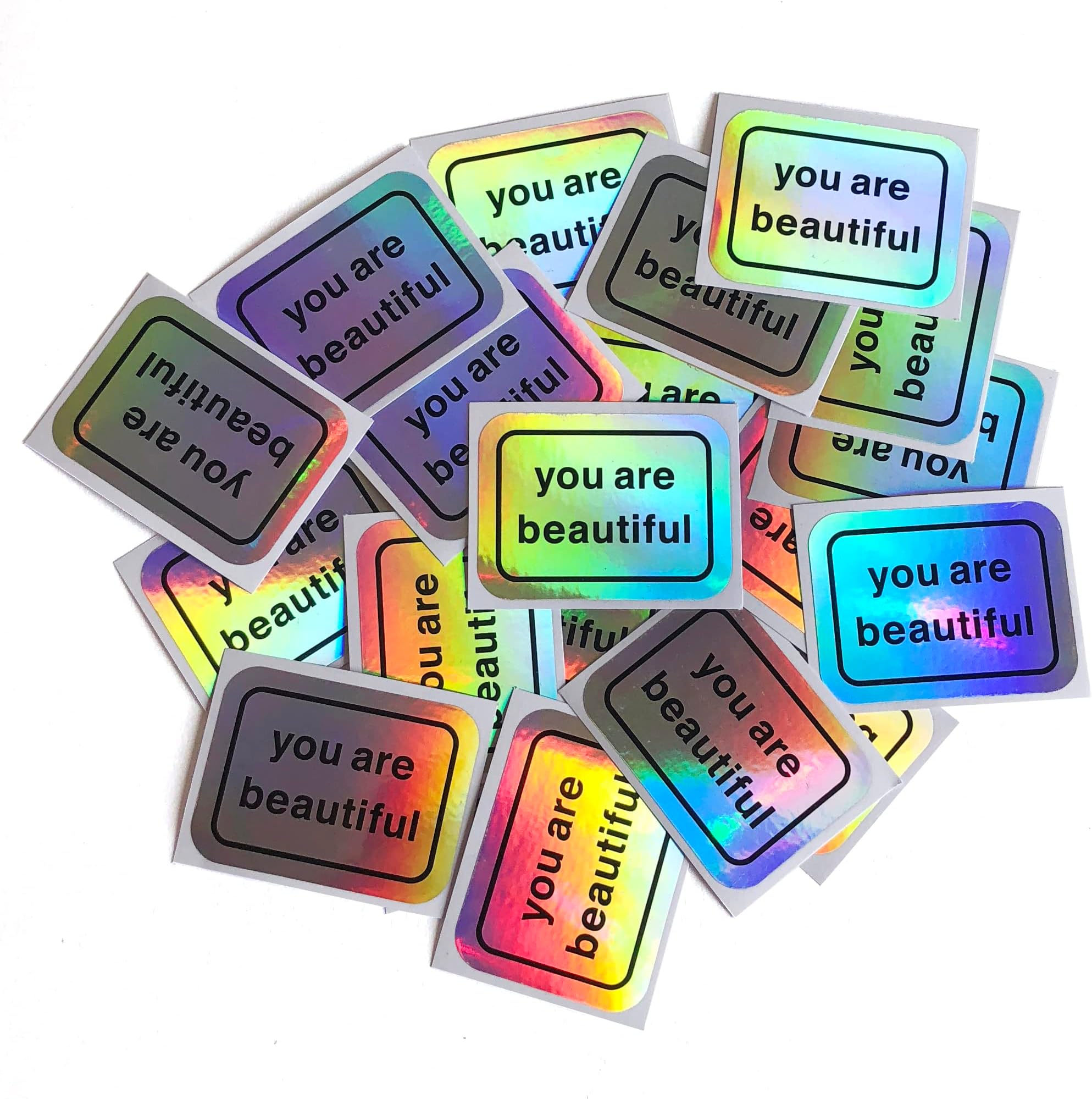 Amazon.com: SUNHADO (3 Pcs) You Are Beautiful Worthy You Are Enough ...