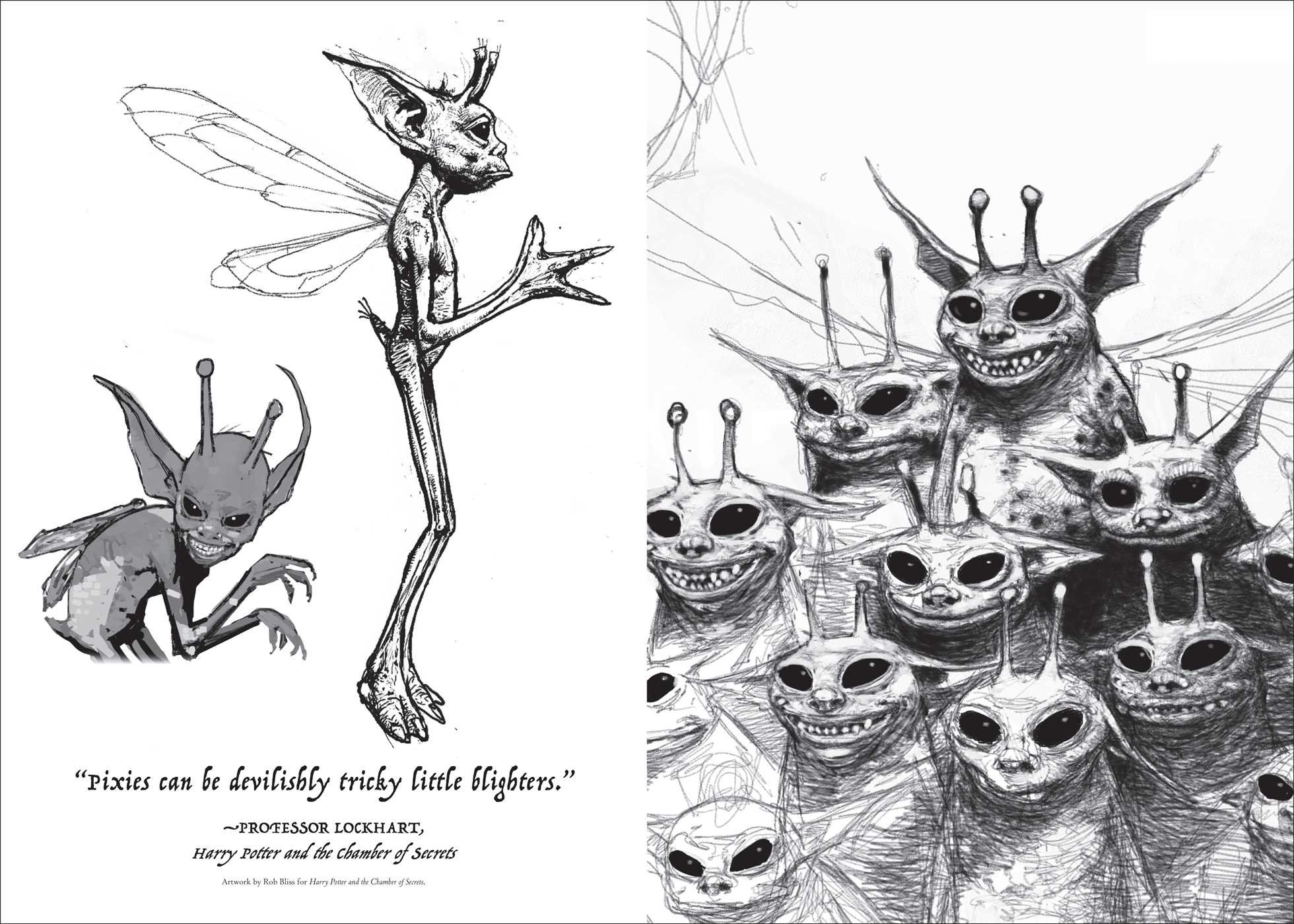 Harry Potter Creatures Drawings