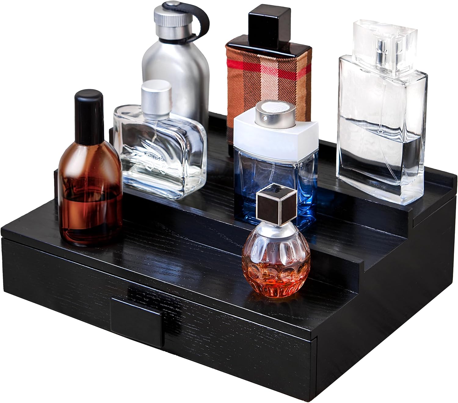 Amazon.com: Cologne Perfume Organizer for Men - Ash Wood Cologne ...