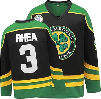 Amazon.com: Ross The Boss #3 Rhea Hockey Jersey St John's Shamrocks Ice ...