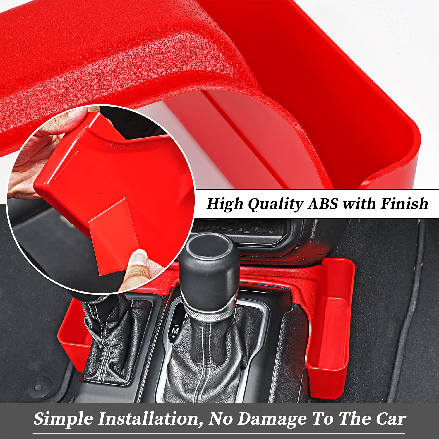 Snapklik.com : JWWY Update Gear Tray For 2018-2024+ Jeep Wrangler JL ...