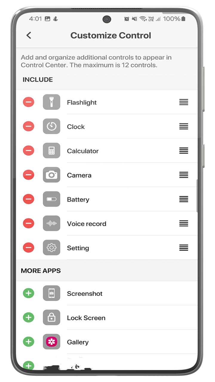 Control Center Simple - Easy Control Center - App on Amazon Appstore