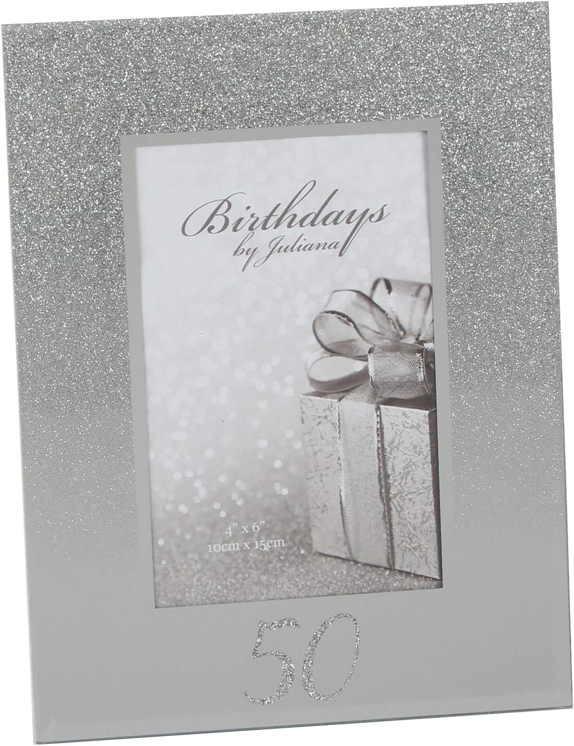 Happy 50th Birthday 6 x 4 Photo Frame : Amazon.co.uk: Home & Kitchen