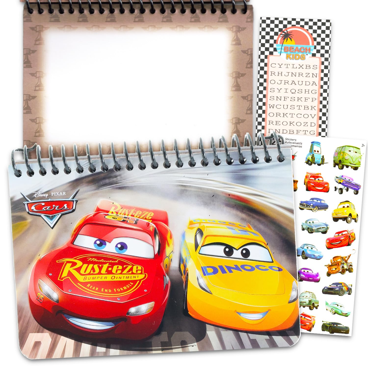Disney Pixar Cars Memo Pad Set - Bundle with Lightning McQueen Notebook ...