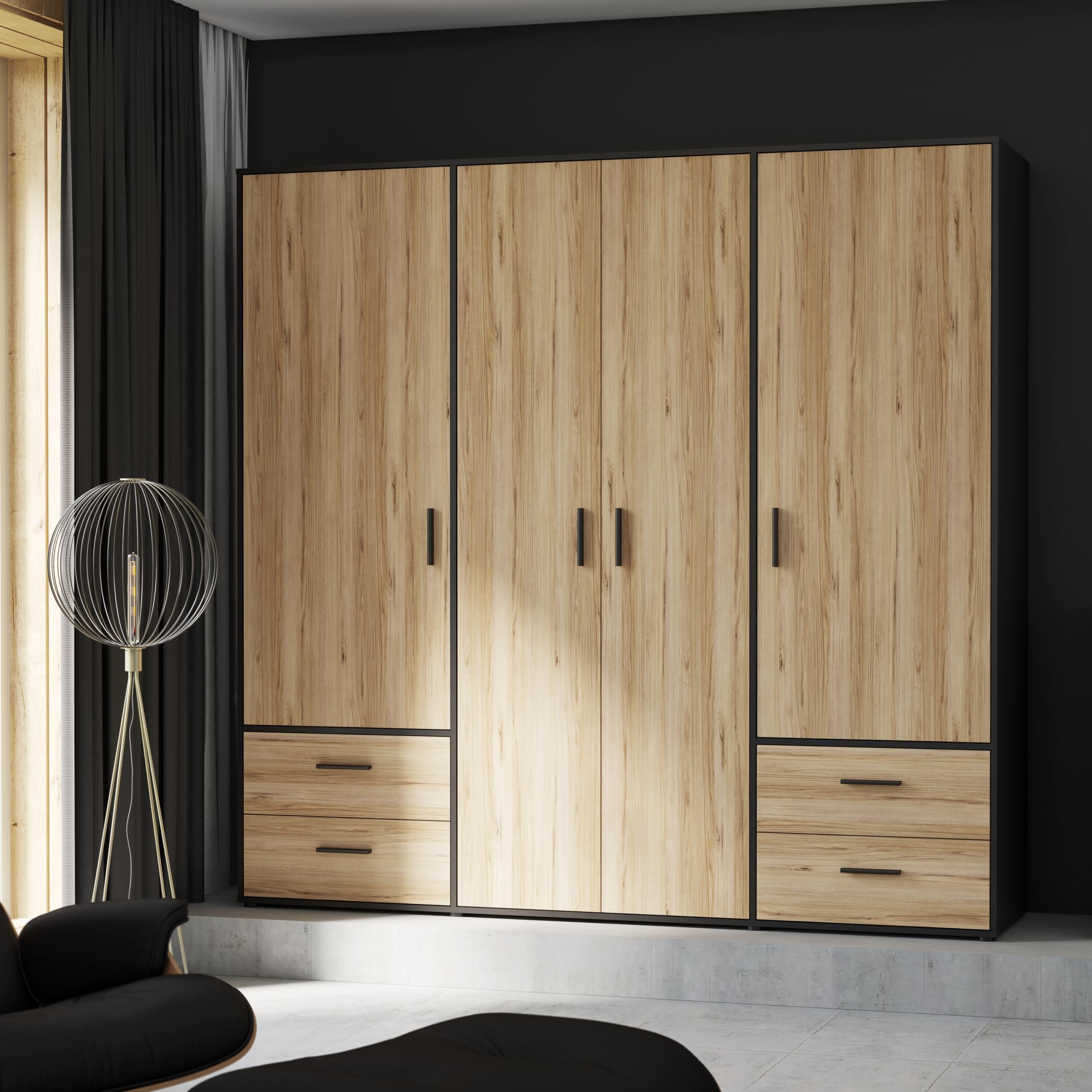 Forte Schwebeturenschrank Winn