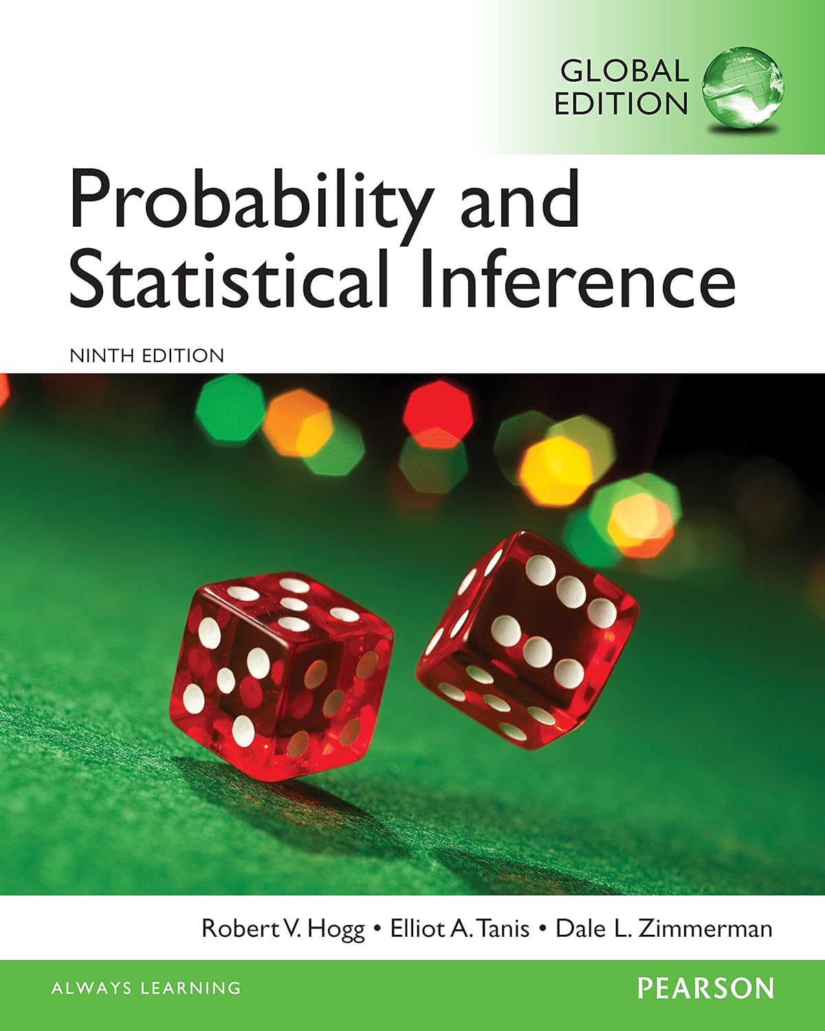 Probability and Statistical Inference, Global Edition 9, Hogg, Robert ...
