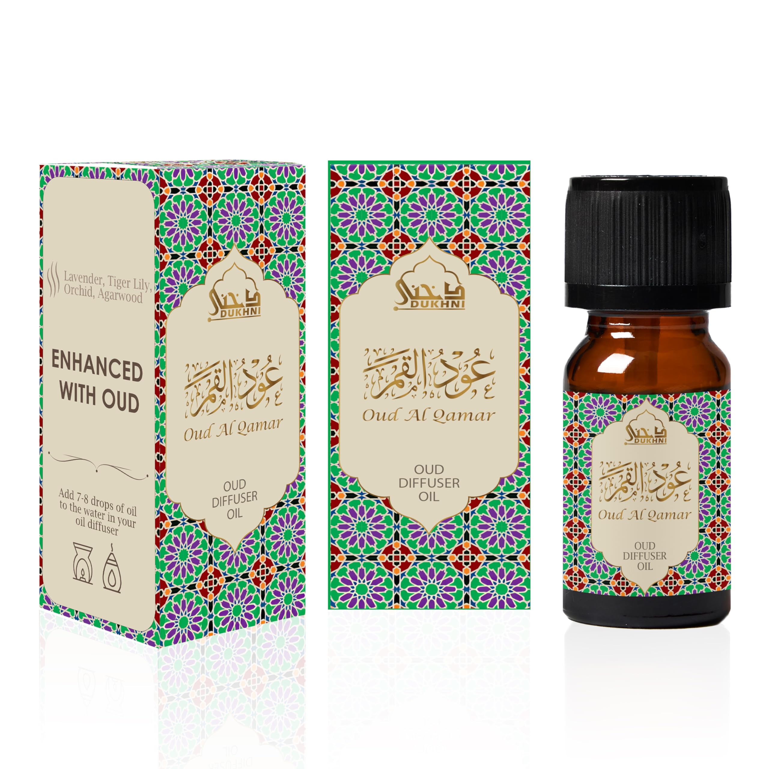 Snapklik.com : Oud Diffuser Oil, Oud Al Qamar By Dukhni 3 X 10ml Arabic ...