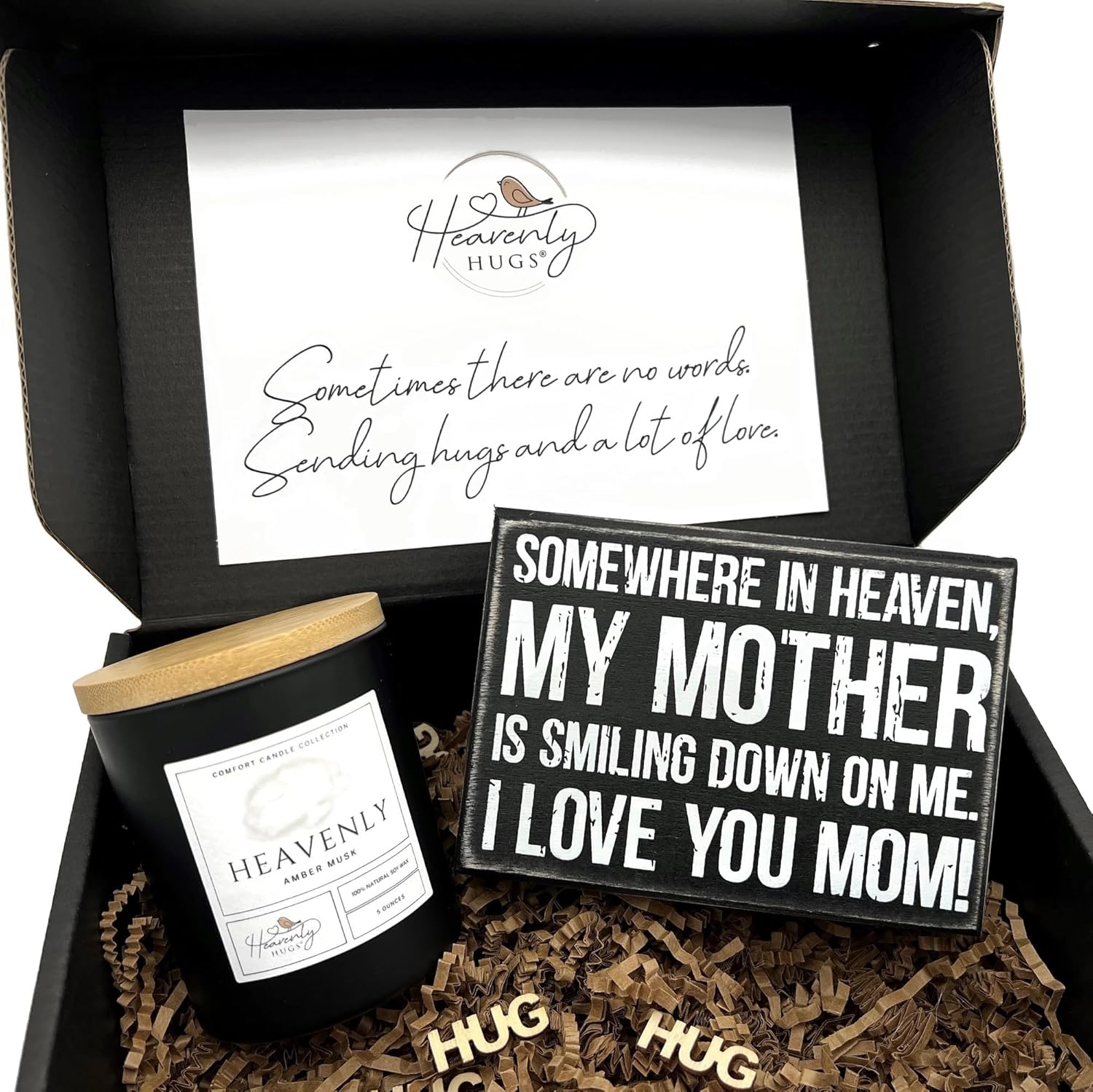 Amazon.com: Hug in a Box Care Package for Loss of Mother, VAN Sympathy ...