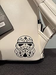 Amazon.com: Loungefly Star Wars Stormtrooper Floral Embroidered Cosplay ...