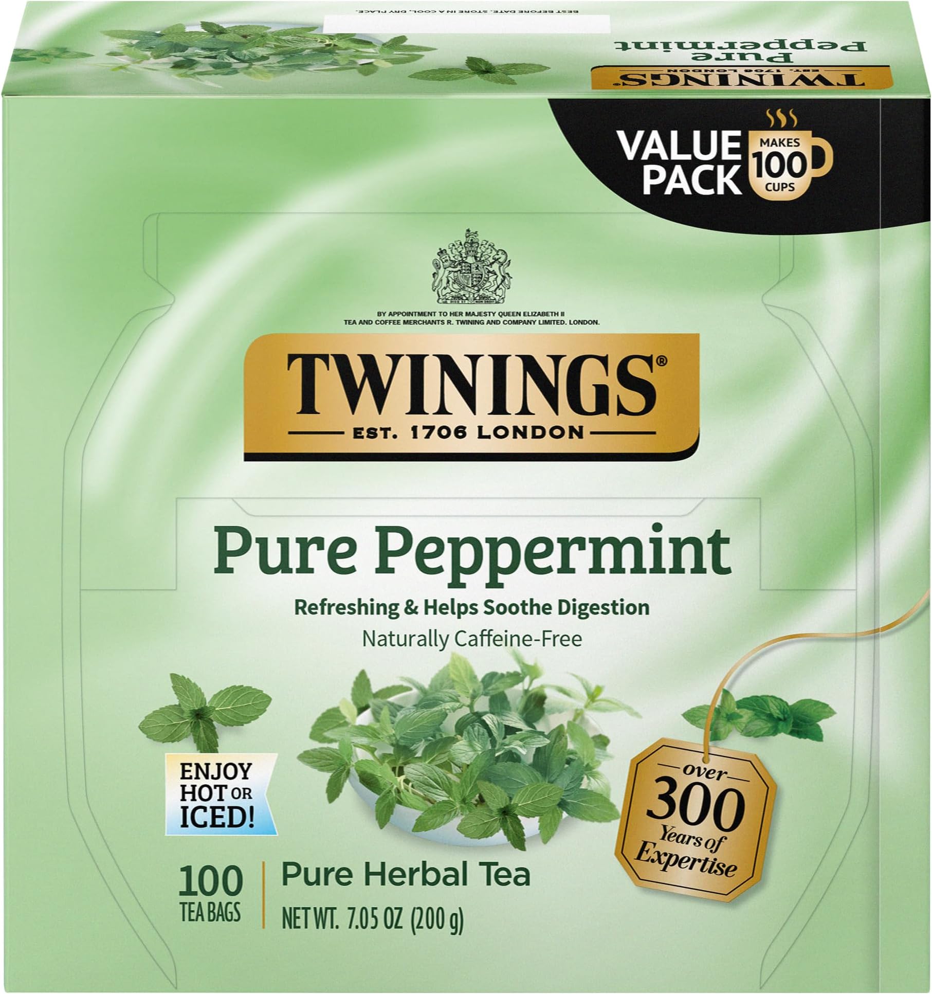 Amazon.com : Starbucks Teavana Tea Sachets (Mint Majesty Herbal, Pack ...