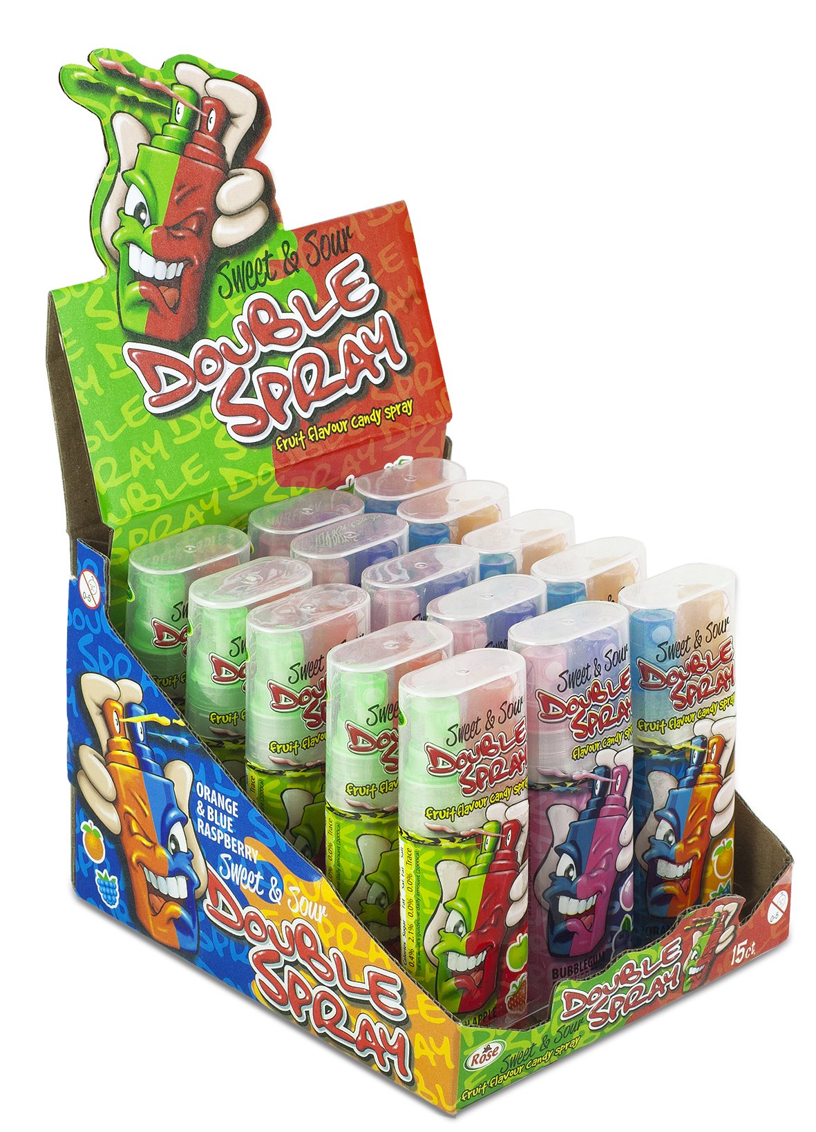 Rose Double Spray Sweet And Sour Liquid Candy Spray Pack | Desertcart INDIA