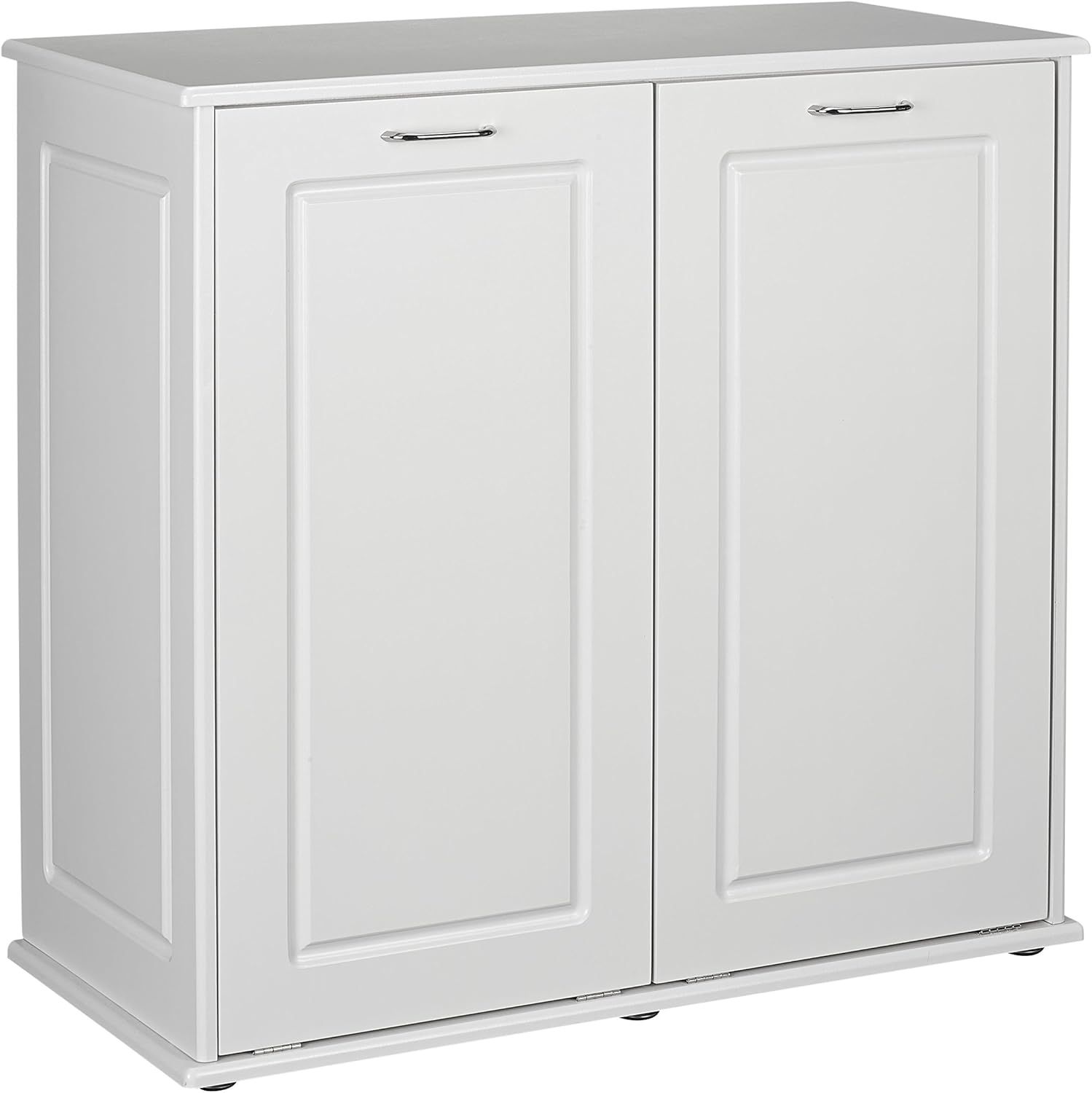 Amazon.com: Household Essentials Tilt-Out Laundry Sorter Cabinet, White ...