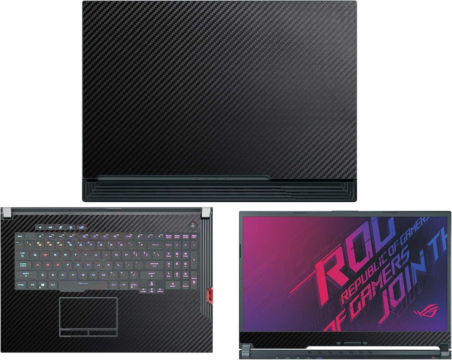 Amazon.com: Decalrus - Protective Decal for Asus ROG Strix Hero III ...