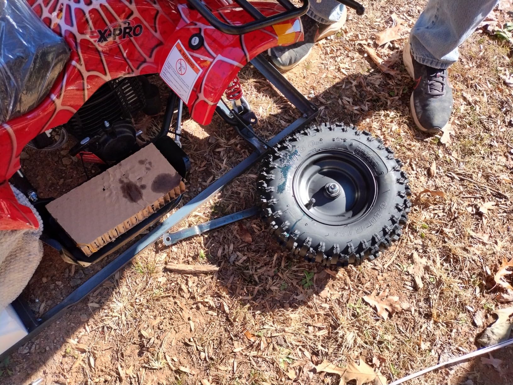 $22/mo - Finance X-PRO ATV 4 Wheelers 40cc ATV Quads Quad (Spider Blue ...