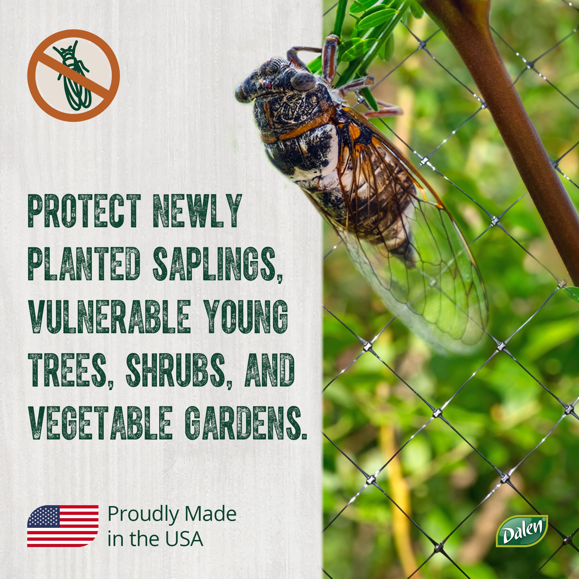Snapklik.com : Dalen Cicada-X Tree & Shrub Protective Netting Protect ...